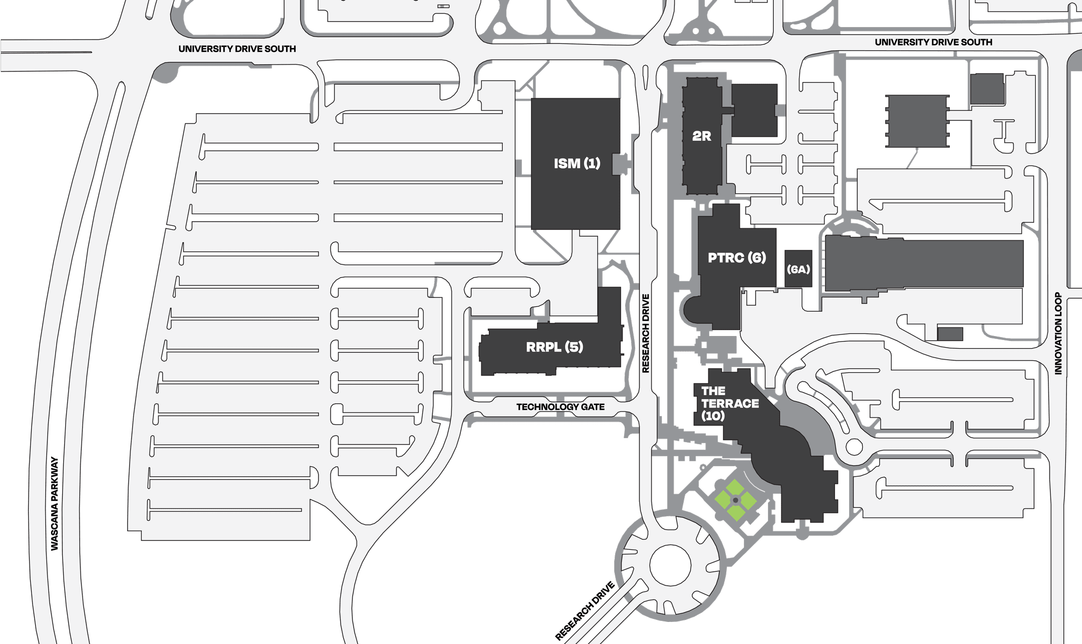 Innovation Saskatchewan R+T Park Regina Map - Innovation Saskatchewan