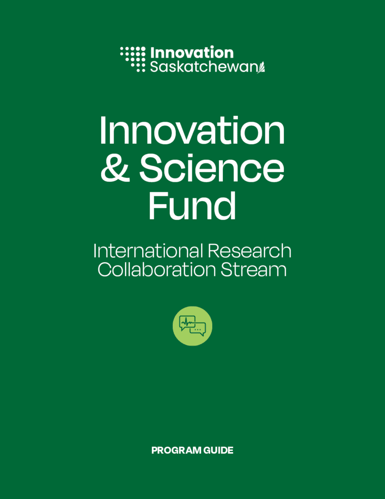 International Research Collaboration - Innovation Saskatchewan