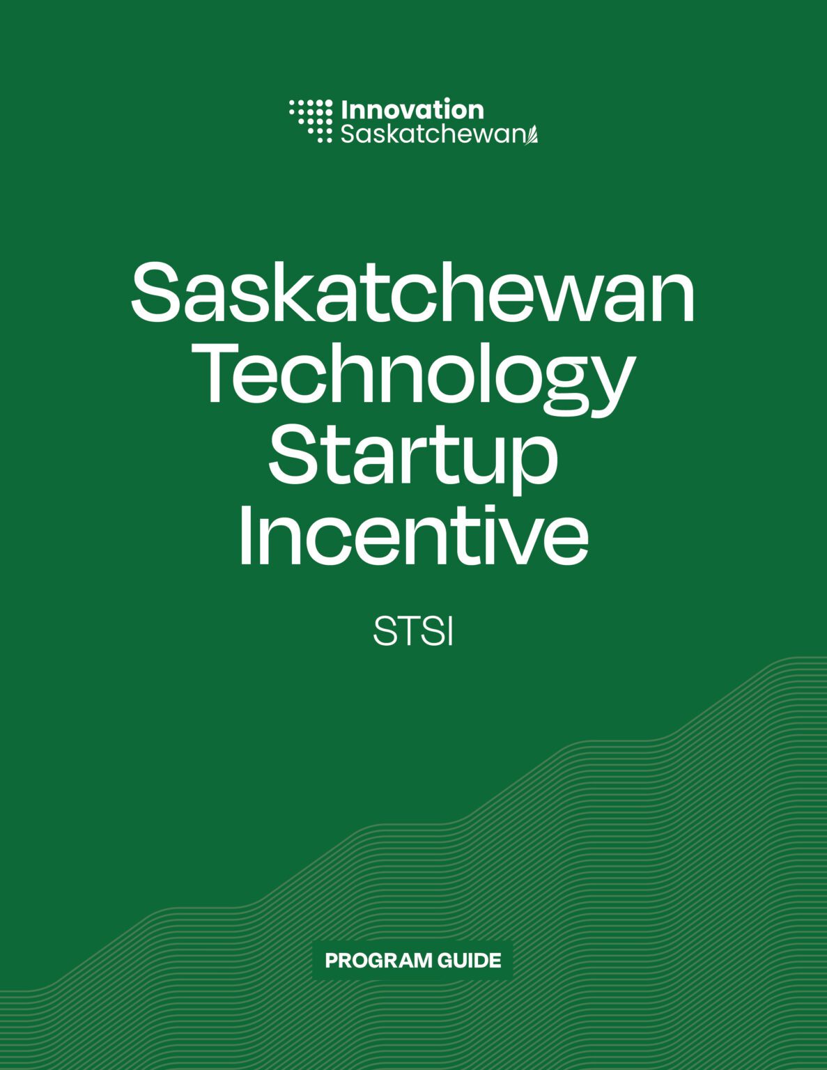 Saskatchewan Technology Startup Incentive (STSI)
